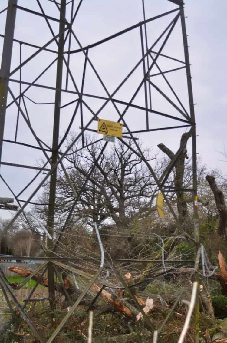 Homes Evacuated and M4 Closed After Electricity Pylon Damaged Near ...